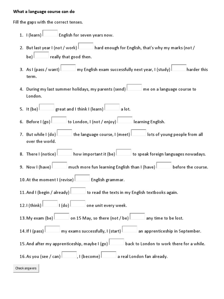 What A Language Course Can Do | PDF