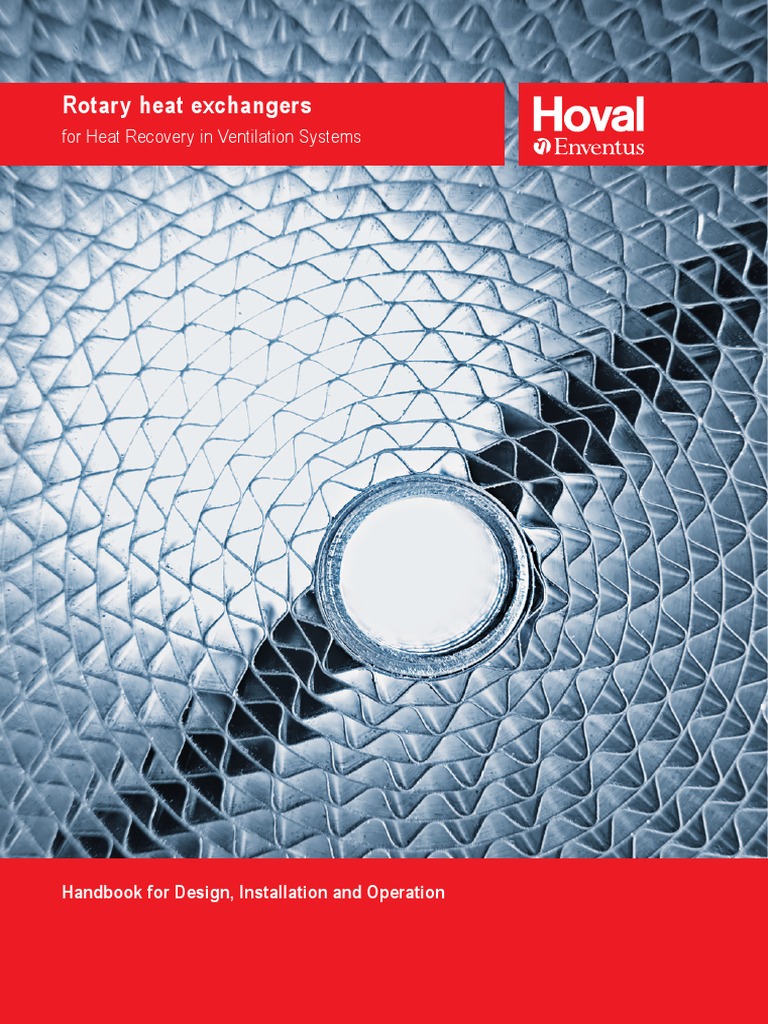 Thermal Wheel - Handbook For Design Installation and Operation | PDF ...