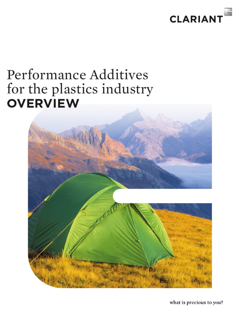 Clariant Brochure Performance Additives For The Plastics Industry 2019 ...