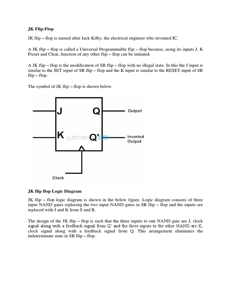Flip Flop Counters PDF | PDF | Logic Gate | Computer Engineering