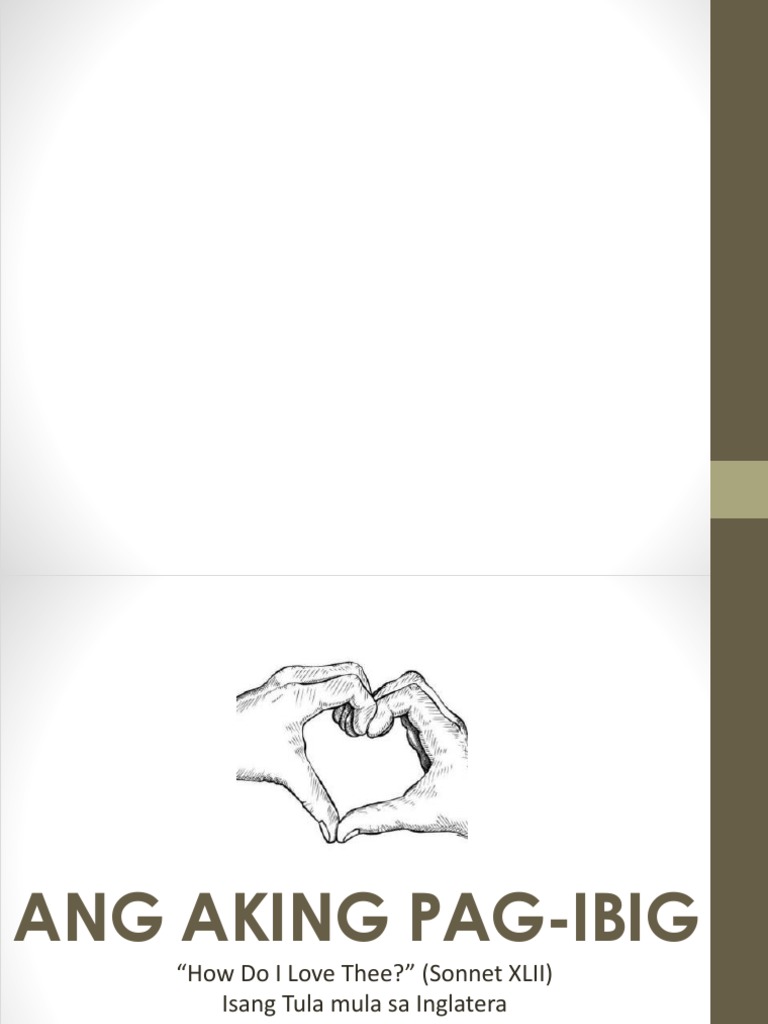 Ang Aking Pag-Ibig | PDF