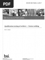 Bs en Iso 15607 2019 | PDF | Welding | Construction