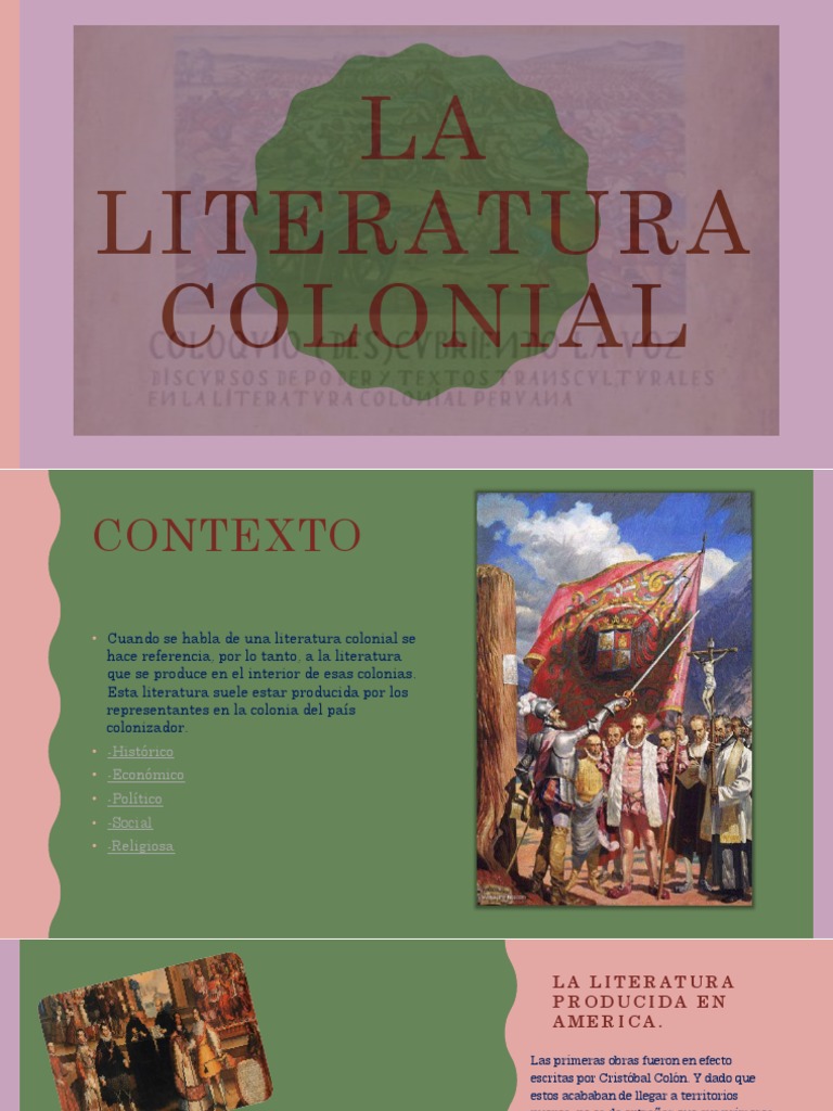 La Literatura Colonial | Descargar gratis PDF | Barroco | Poesía