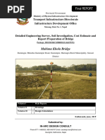 Sample Road Design Report | PDF | Road | Deformation (Engineering)