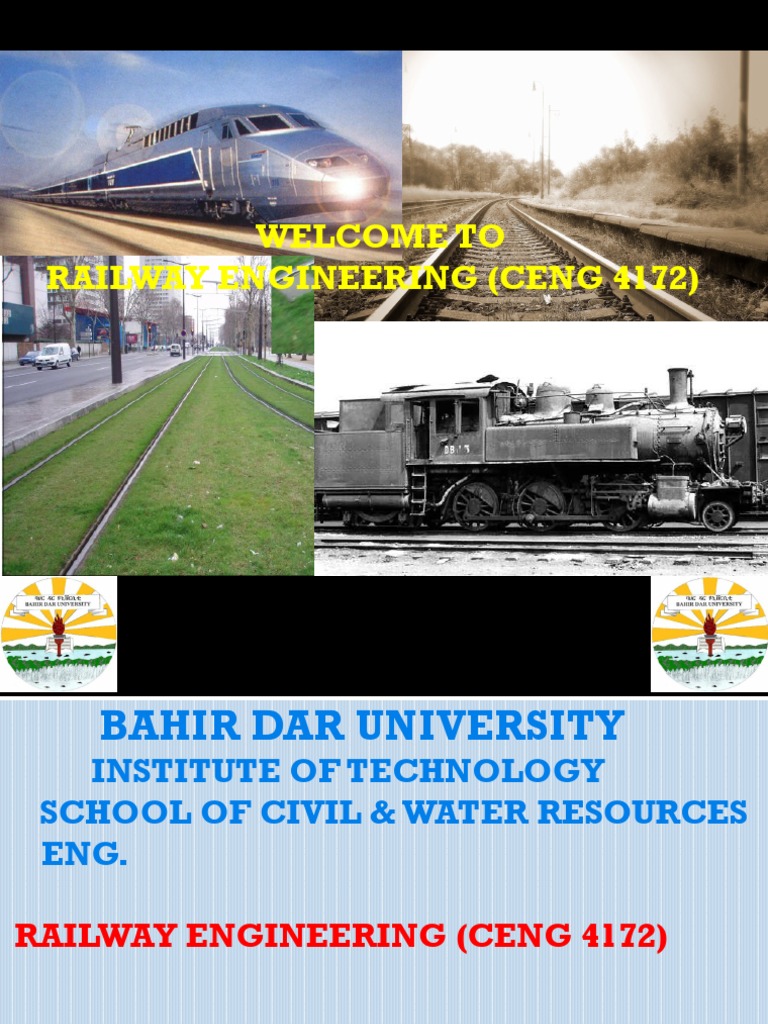 Chapter 1 Basics of Railway PDF | PDF | Rail Transport | Rail Freight ...