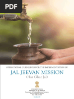 JJM FHTC Guidelines | PDF | Water Supply | Drinking Water