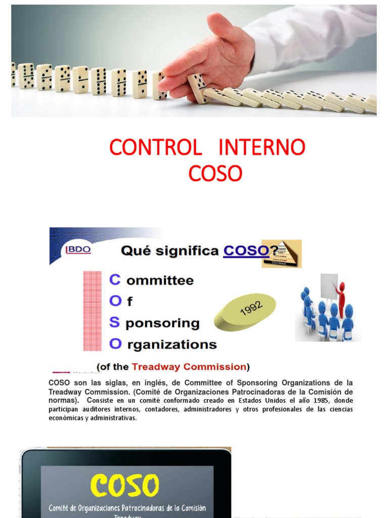 Control Interno Coso | PDF