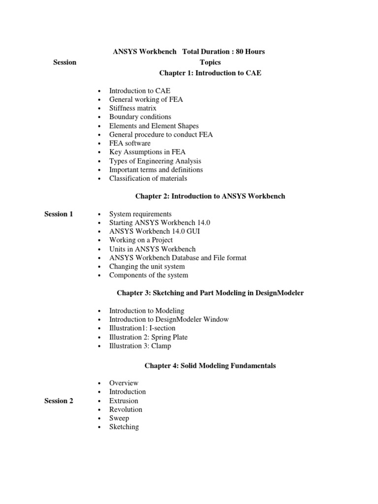 ANSYS Workbench | PDF | Finite Element Method | Structural Analysis