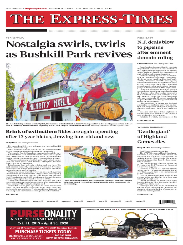 Express-Times Local Coverage | PDF | Brewery | United States Postal Service