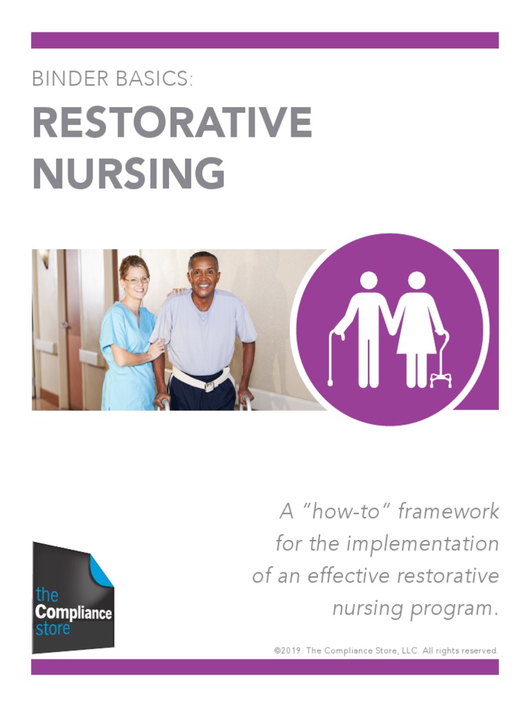 Restorative Nursing Services Binder Basics | PDF | Anatomical Terms Of ...