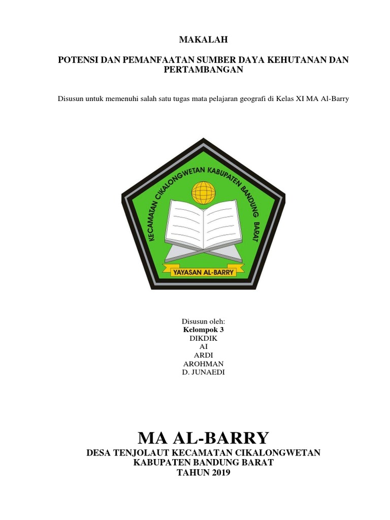 Makalah Potensi Dan Pemanfaatan Sumber D | PDF Makalah Potensi Dan Pemanfaatan Sumber D | PDF