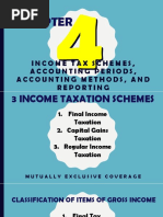 Income Taxation CHAPTER 4-NOTES | PDF | Gross Income | Capital Gains Tax