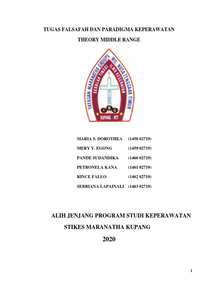 Teori Middle Range dalam Keperawatan | PDF