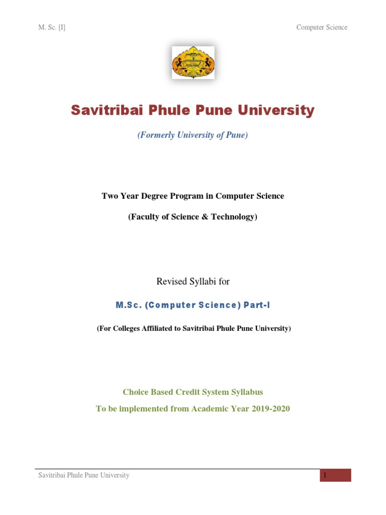 M.Sc. Computer Science Syllabus | PDF | Soap | Cloud Computing