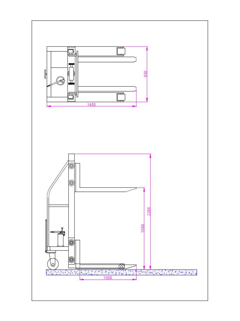 Stacker Drawing PDF | PDF