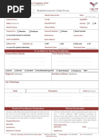 MSH Claim Form Dubai - GCC | PDF