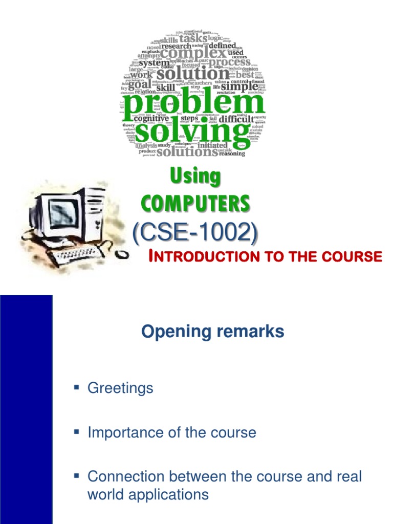 Introduction To PSUC | PDF | Human Resources | Computer Programming