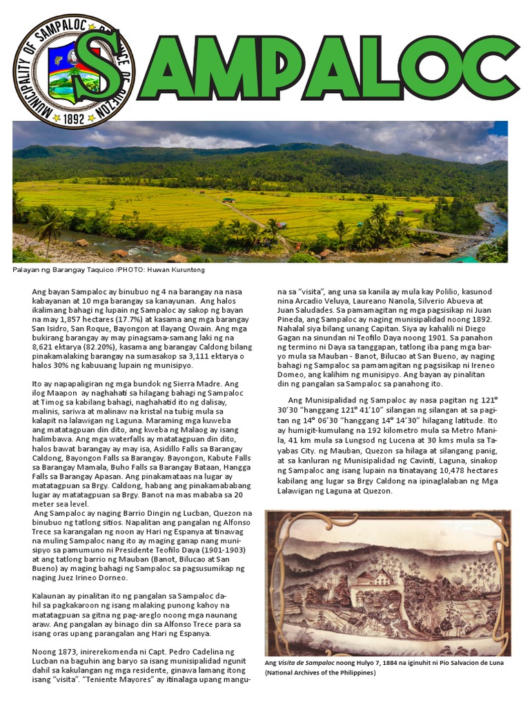 Sampaloc Short History | PDF