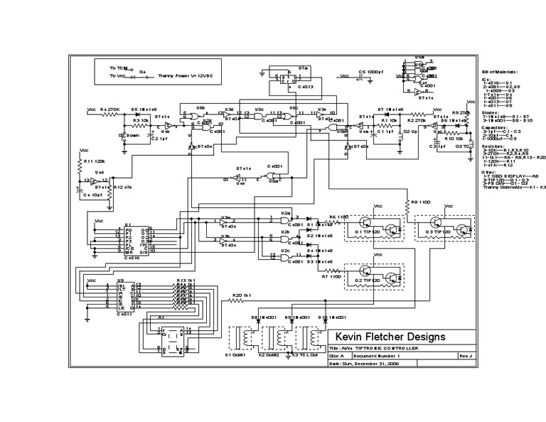 AW4 Tiptronic Controller BOM | PDF | Electrical Engineering