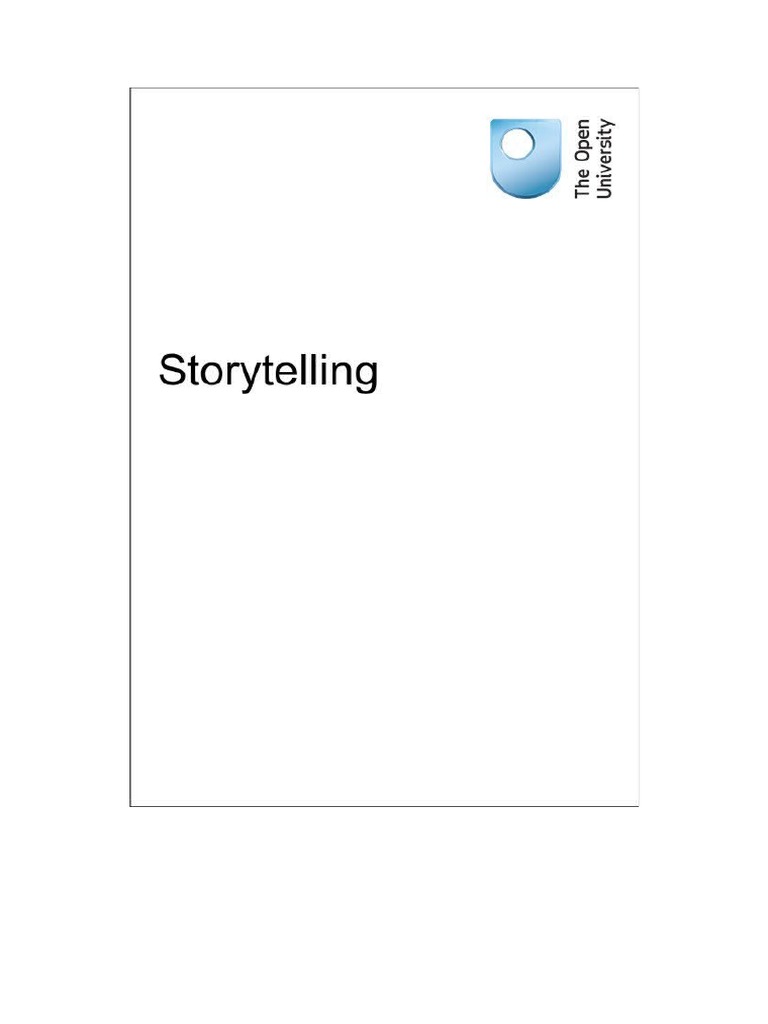 Storytelling | PDF | Storytelling | Lesson Plan