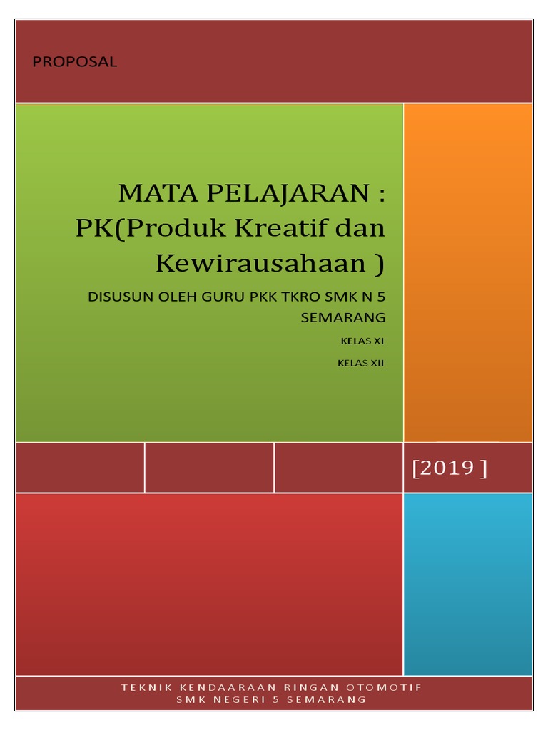 Proposal PKK | PDF