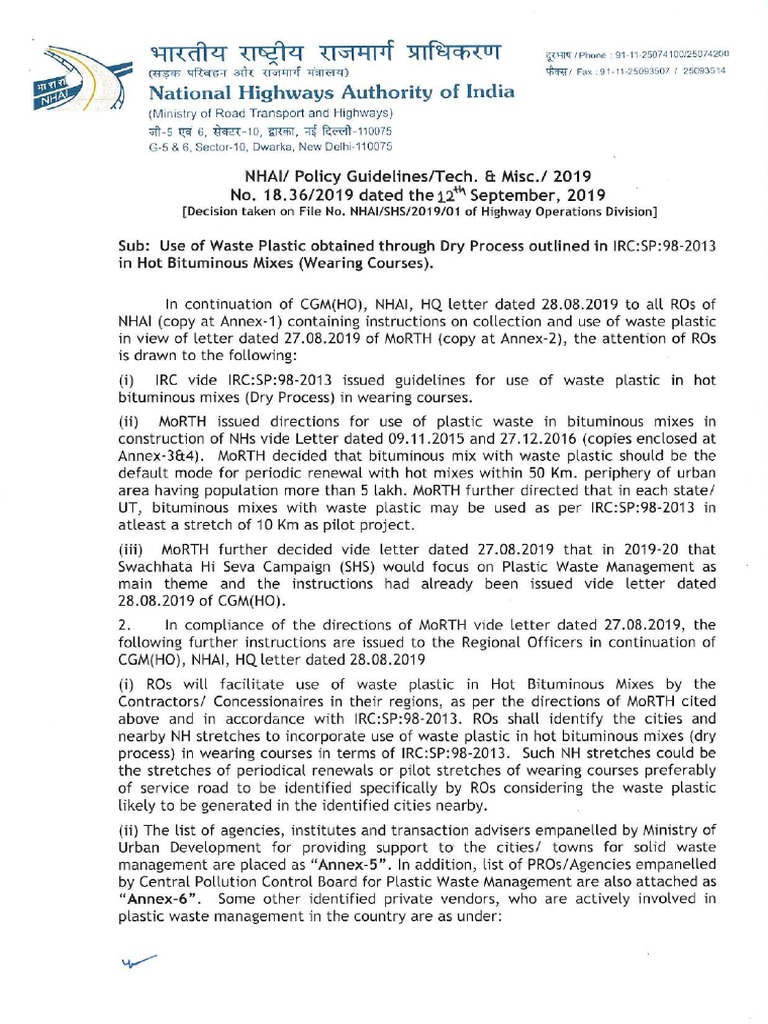 Circular No. 18 PDF | PDF