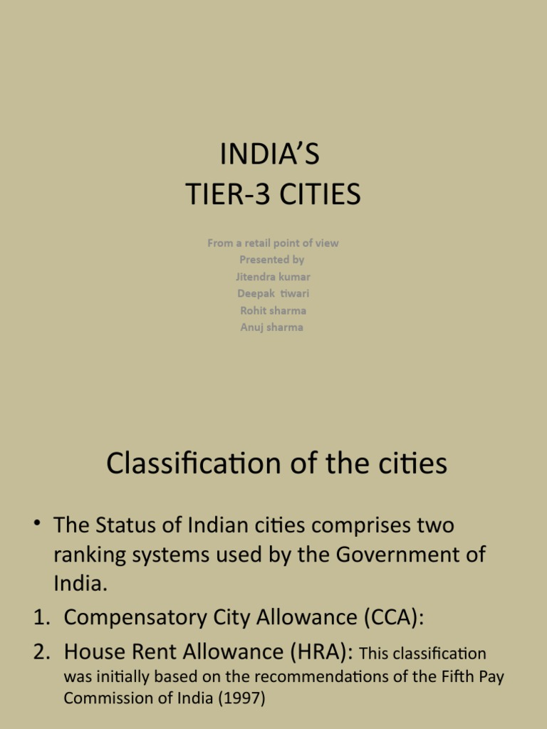 Retail Insights: India's Tier-3 Cities | PDF | Trade | Retailers