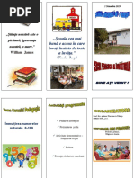 Scoala Altfel 2023-2024-Planificare Activitati | PDF