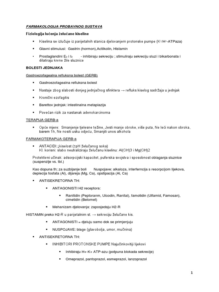 Farmakologija Skripta | PDF