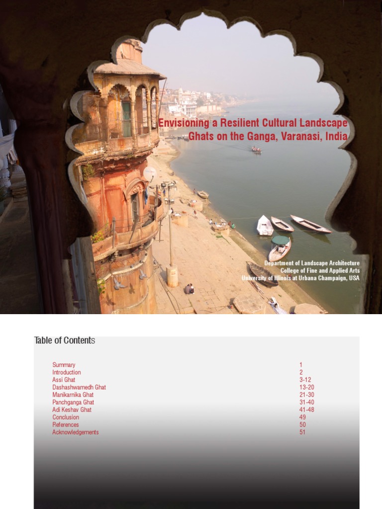 Varanasi Ghats 2016 | PDF | Sustainability | Energy Development