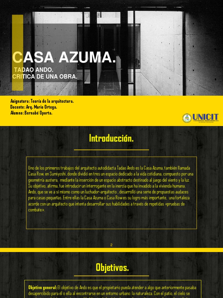 Casa Azuma PDF | PDF | Japón | Naturaleza