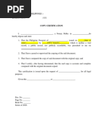 Sample Notarized Document Philippines | PDF | Social Science | Law