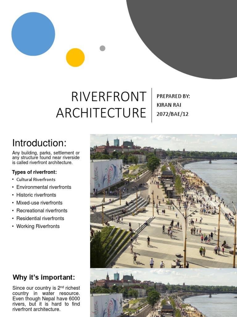 Riverfront Architecturerefine | PDF | Water | Natural Environment