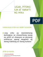 Script For Demo - Bisaya | PDF