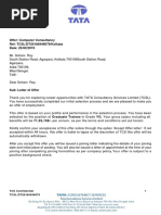 Icici Bank Offer Letter PDF | PDF
