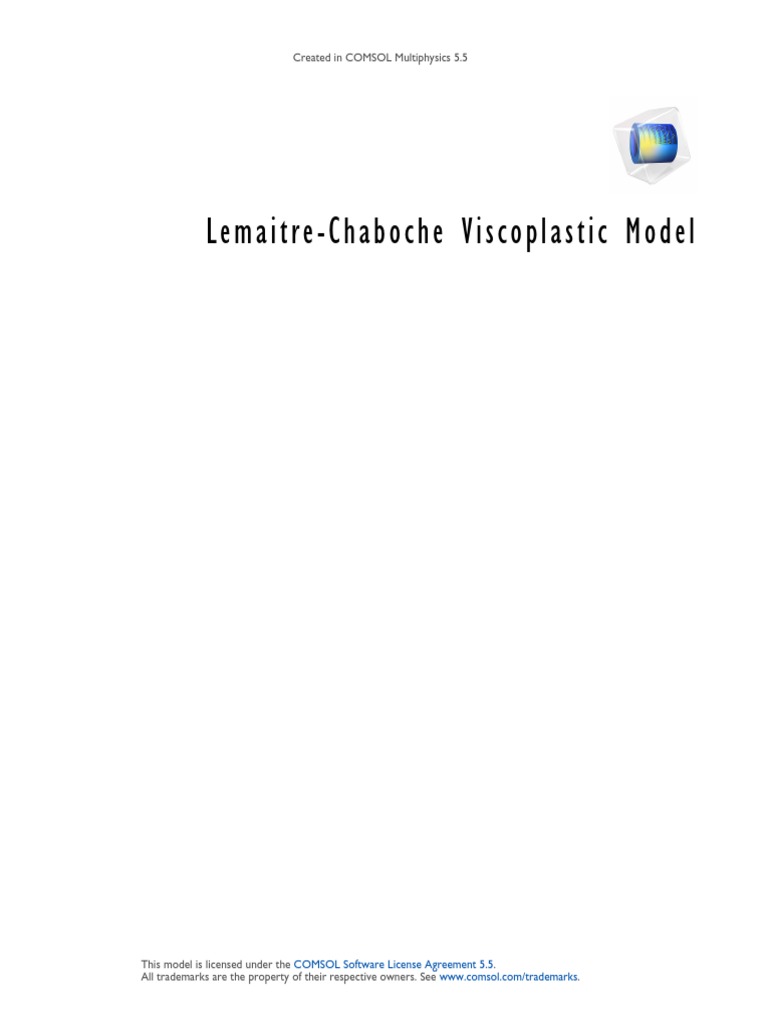 Models - Nsm.lemaitre Chaboche Viscoplastic Model PDF | PDF | Stress ...