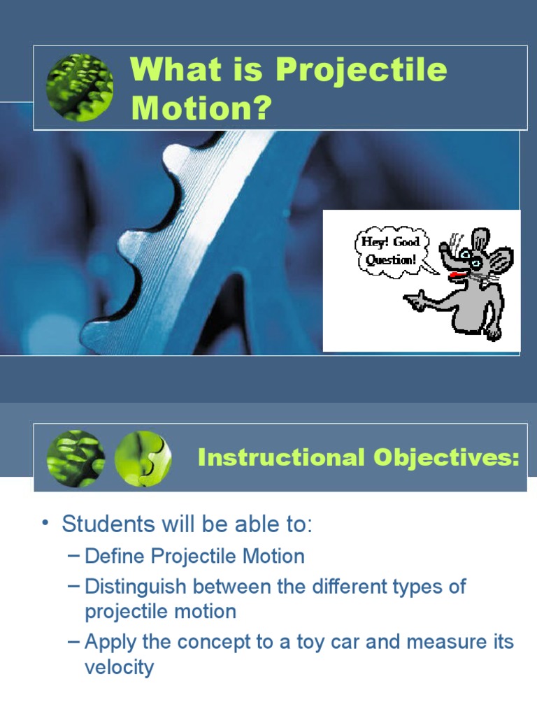 Projectile Motion | PDF | Velocity | Projectiles