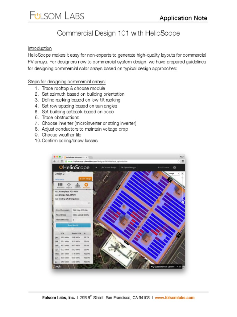 HelioScope Guide for PV Designers | PDF | Power Inverter | Alternating ...