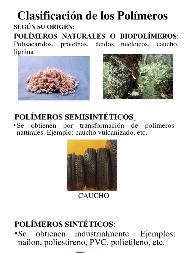 Clasificación de Polímeros por Origen | PDF
