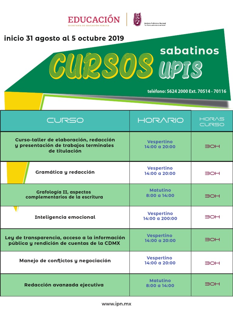 Calendario Upiicsa | PDF