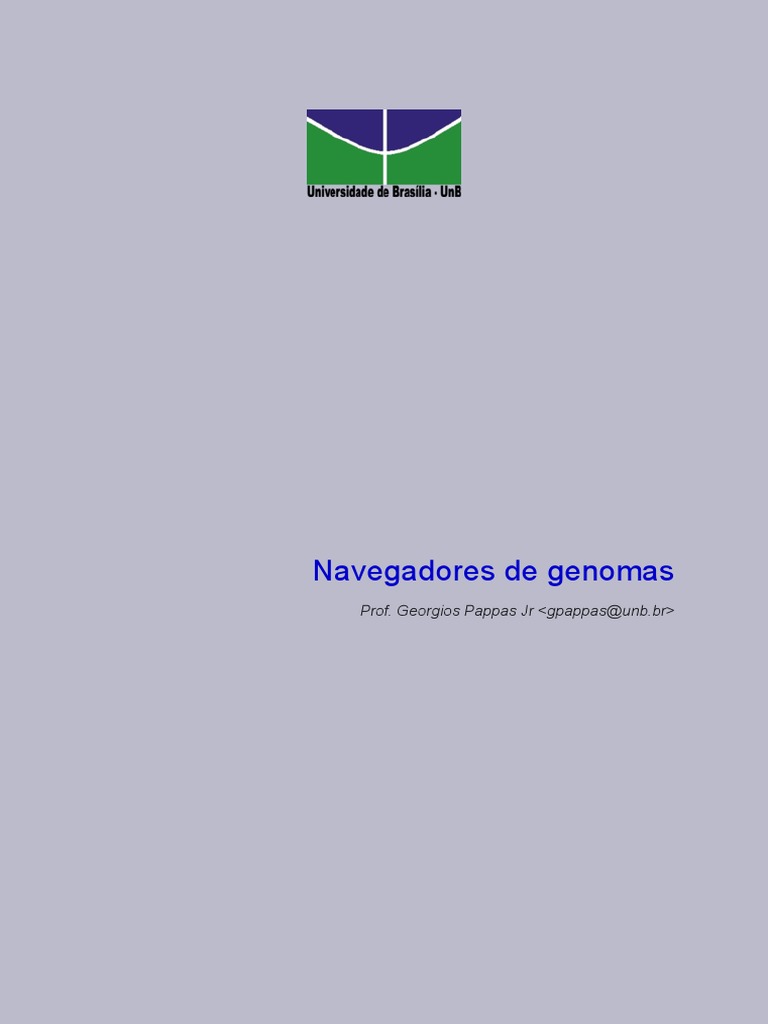 Aula Genome Browsers | PDF | Genoma | Biologia