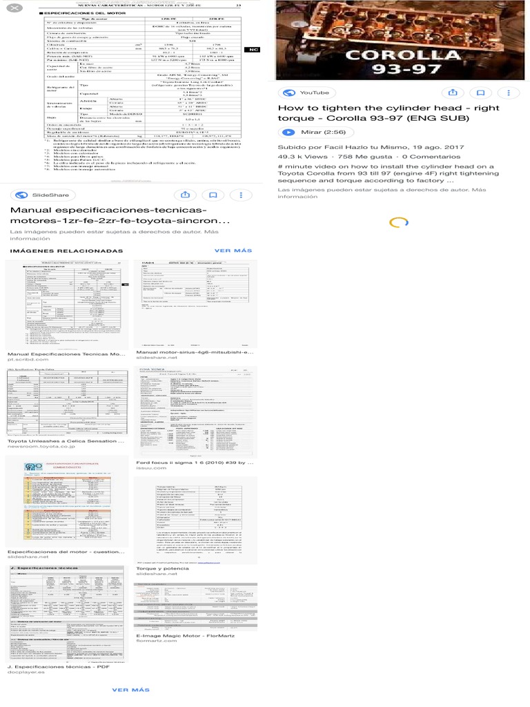 Diagram Repair Motor 2zr-Fe Torque Culata - Buscar Con Google | PDF ...