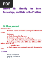 Math 6 DLP 47 - Finding The Rate or Percent When The Percentage and ...