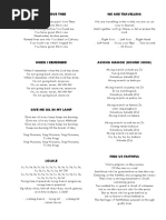 STAND STILL Lyrics | PDF