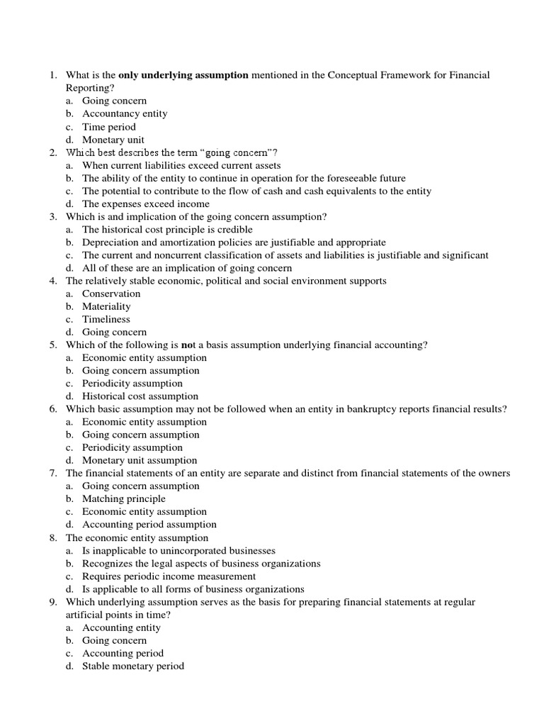 Problem 2 | PDF | Financial Statement | Going Concern