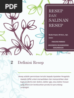Bagian-Bagian RESEP | PDF