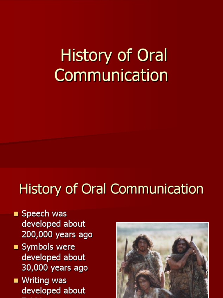 Oral Communication | PDF | Speech | Communication