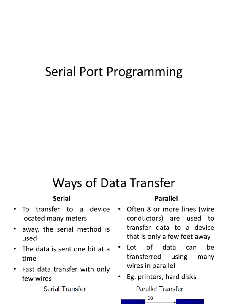 8051 Serial Port Programming Pdf Computer Architecture Areas Of Computer Science