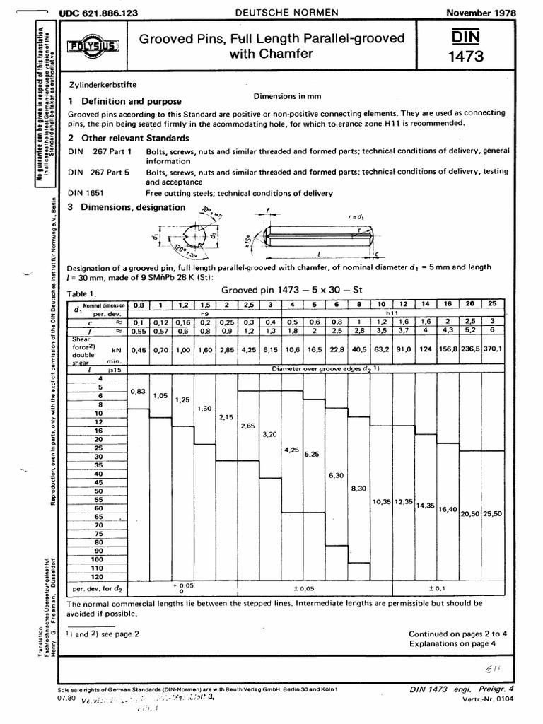 Din 1473 PDF | PDF