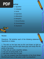 Figurative Language: Types and Examples | PDF | Mystery, Thriller ...